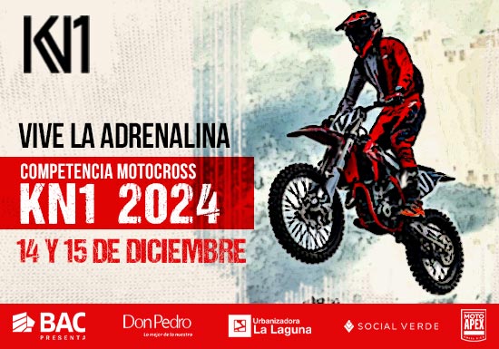 CARRERA MOTOCROSS KN1 2024. Información de próximas fechas y ...