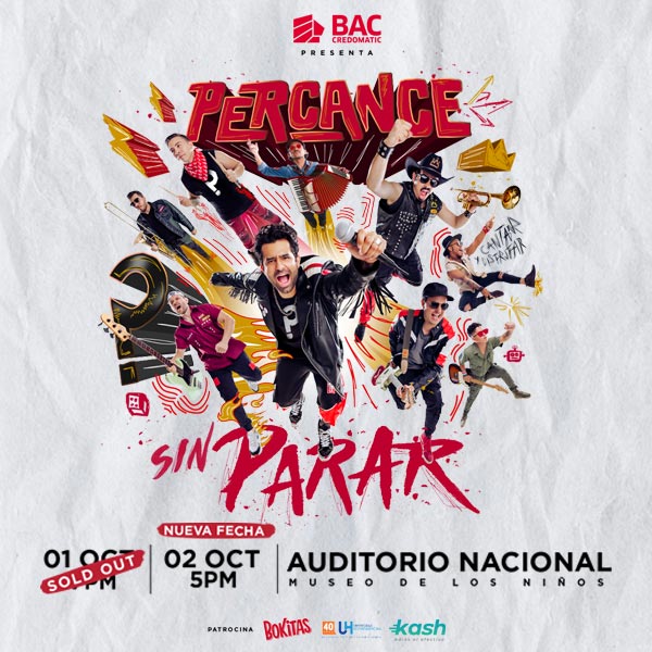 PERCANCE SIN PARAR : AUDITORIO NACIONAL : SAN JOSE : Información del ...