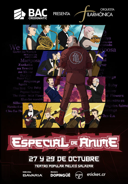 LA ORQUESTA FILARMONICA - PRESENTA LO MEJOR DE ANIME : TEATRO POPULAR ...