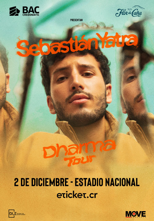 SEBASTIAN YATRA - DHARMA TOUR : ESTADIO NACIONAL : MATA REDONDA ...