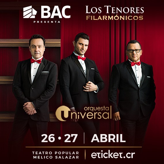 LOS TENORES FILARMONICOS : TEATRO POPULAR MELICO SALAZAR : SAN JOSE ...