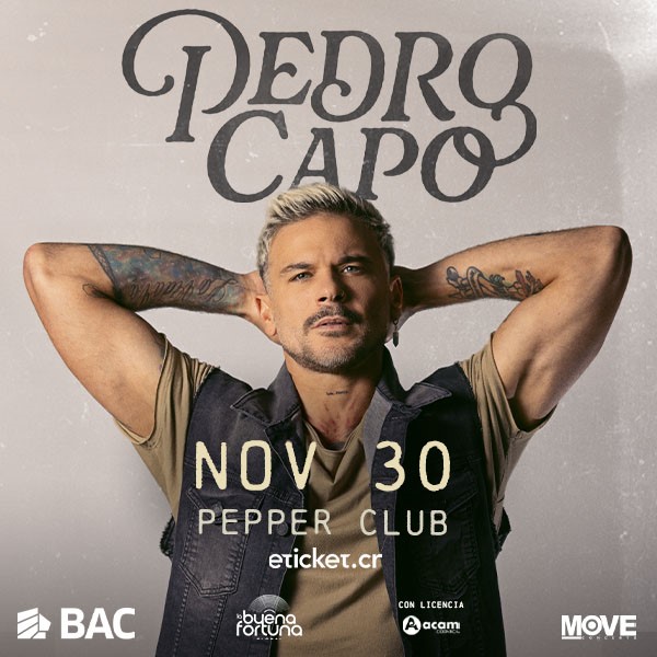 PEDRO CAPO : CLUB PEPPERS : ZAPOTE : Información del evento - Compra ...