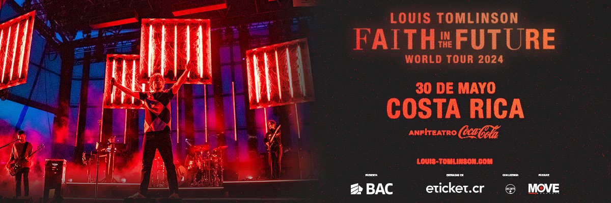LOUIS TOMLINSON 2024 : PARQUE VIVA : ALAJUELA : Información del evento ...